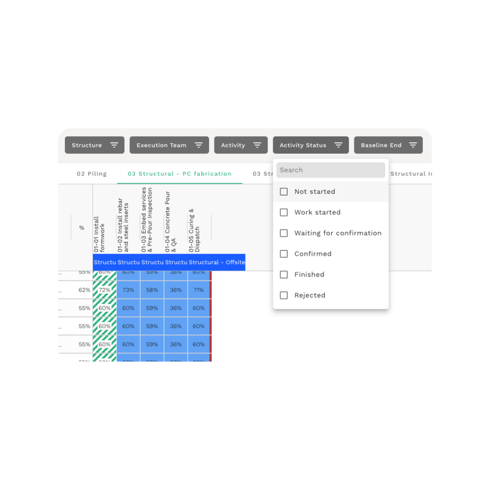 Activity Tracker - Digitally Track Construction Activities in Real-Time ...