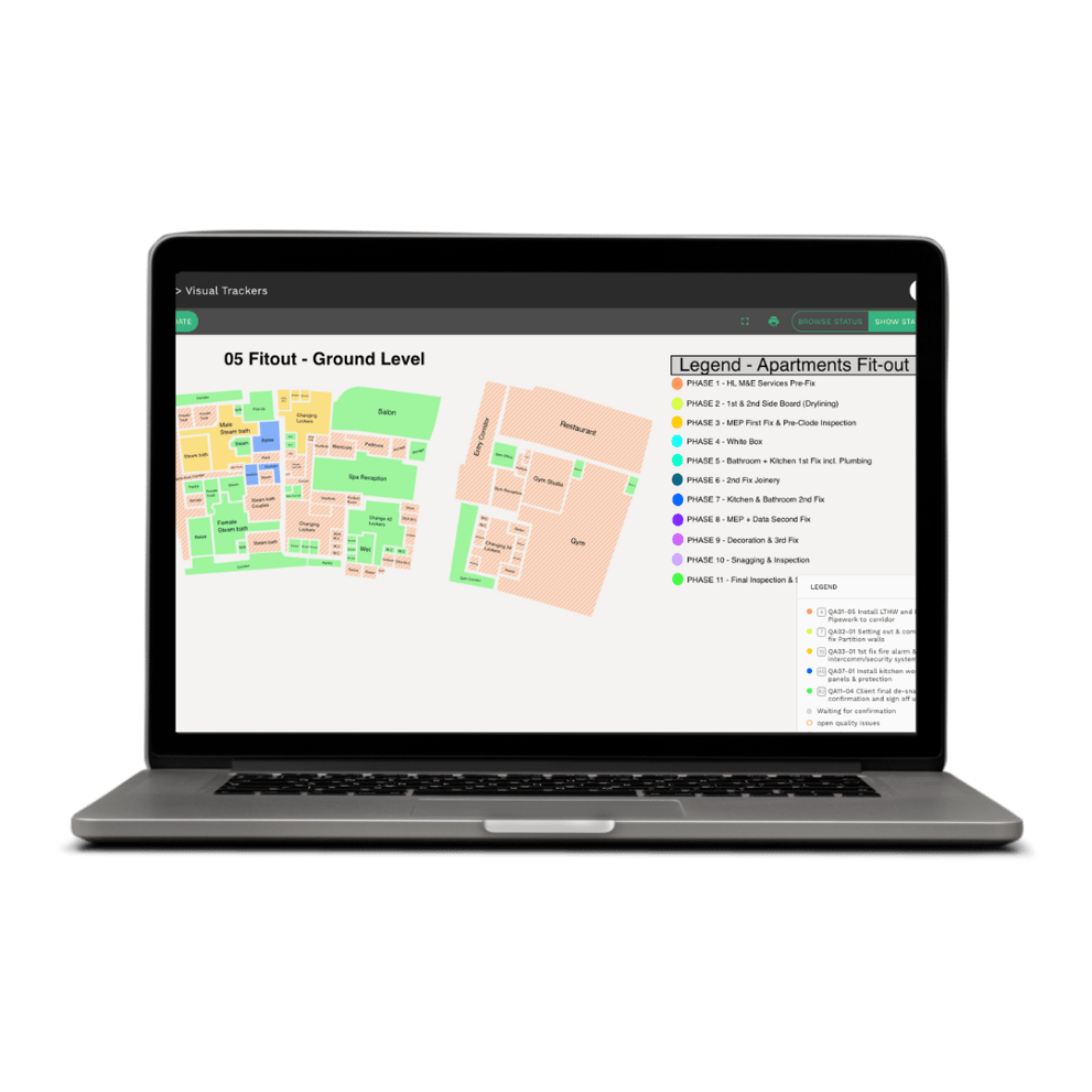 Visual Tracker - Visualise Construction Progress | Sablono