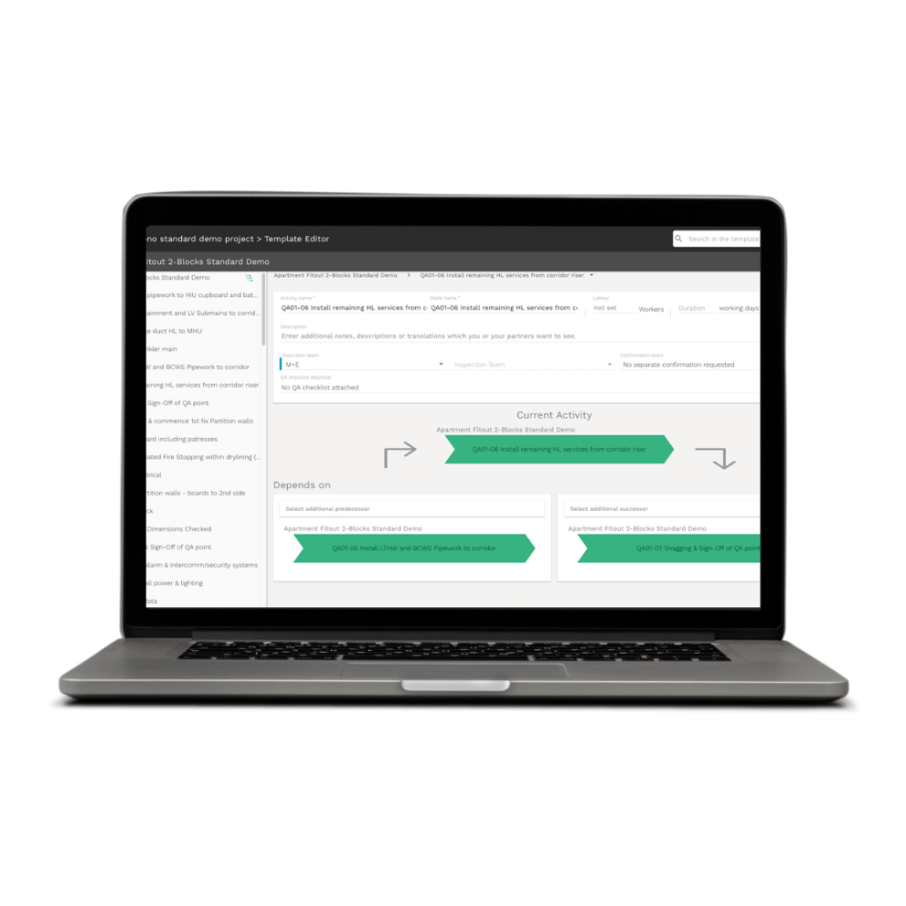 Workflow Templates - Standardise Your Construction Processes | Sablono